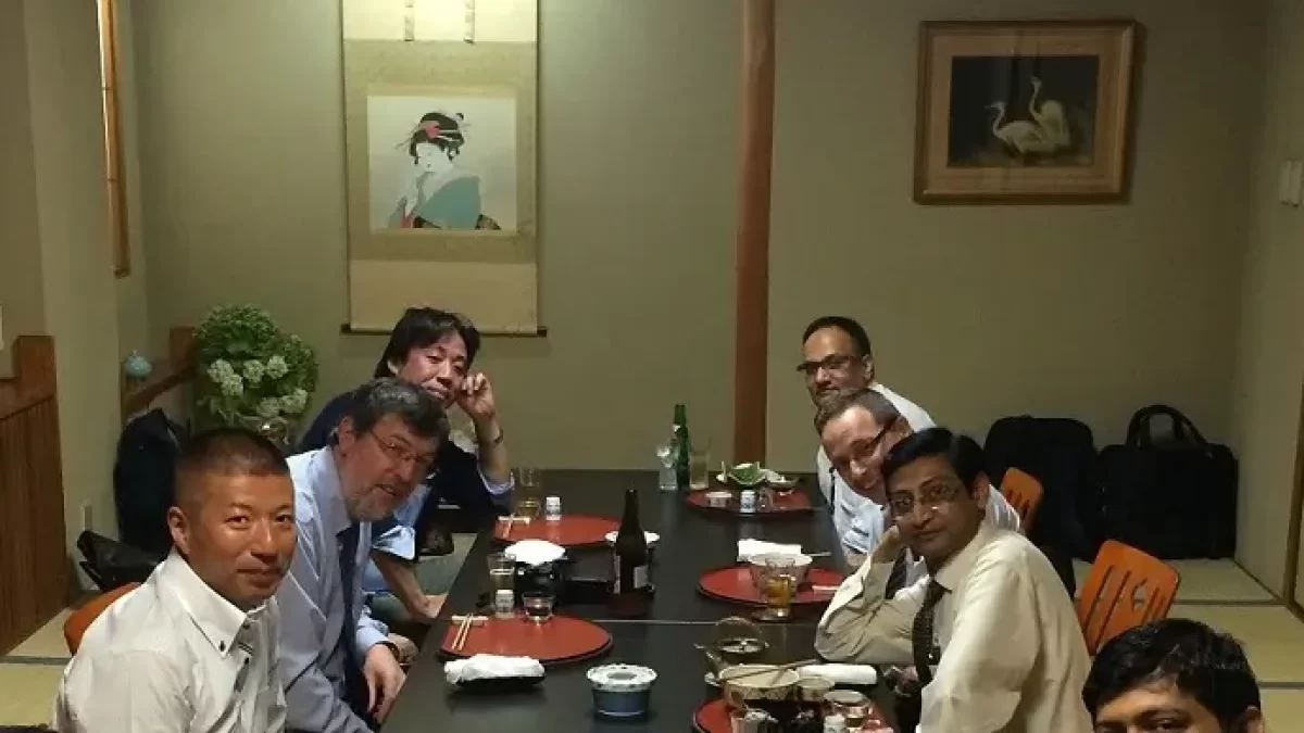 Japanese Business Meeting Seating