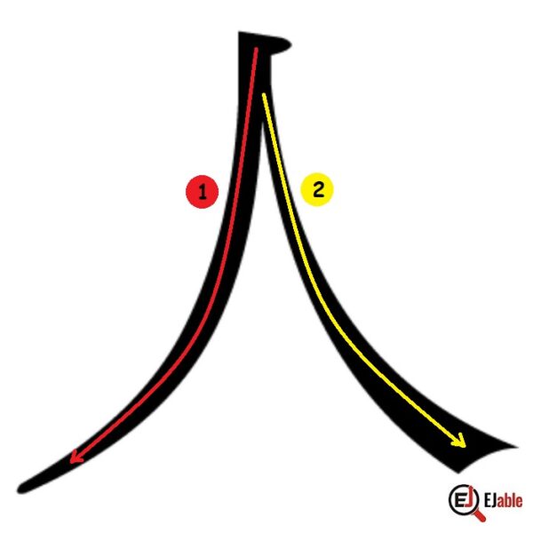 Kanji for Person or Human Being: 人 (Hito) | EJable